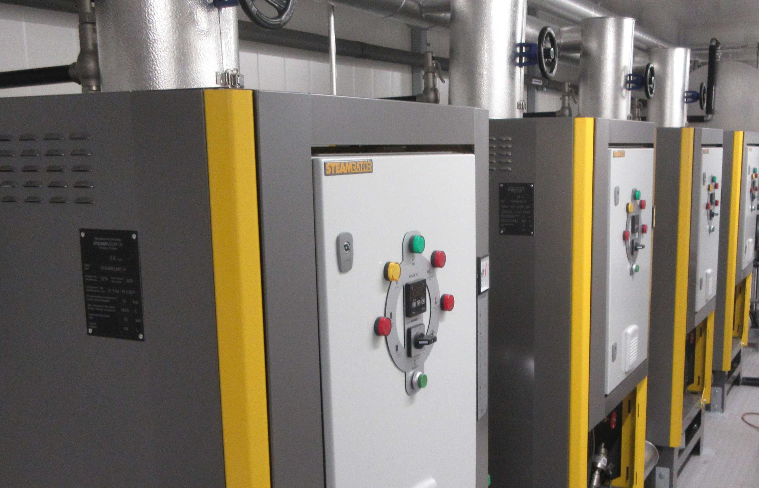 Electrical Boilers - Steamrator